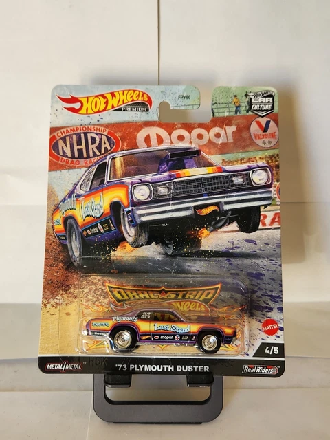 HOT WHEELS CAR Culture Drag Strip Demon '73 Plymouth Duster #4/5 Real ...