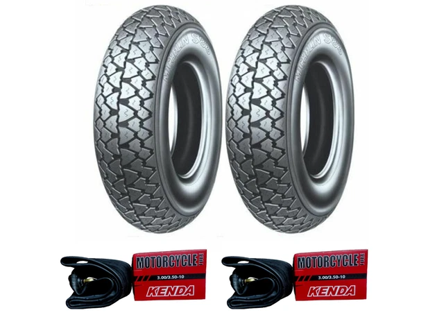 3-50-10-59J VESPA-PX LML / 125/150/200 Biene 50 Paar MICHELIN S83 ...