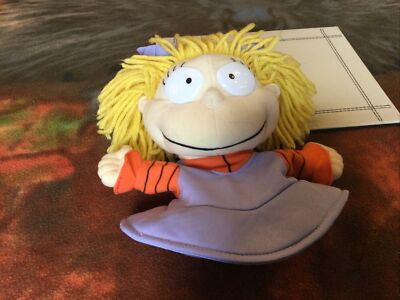 ANGELICA RUGRATS 90S character toy hand puppet 1998 viacom 25cm £7.99 ...
