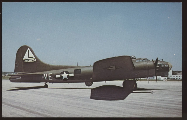 BOEING B-17G FLYING Fortress World War II Military Aircraft Postcard $4 ...