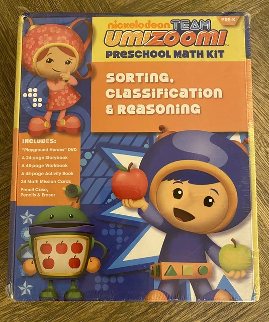 TEAM UMIZOOMI PRESCHOOL Math Kit Pre-K Sorting Classification Reasoning ...