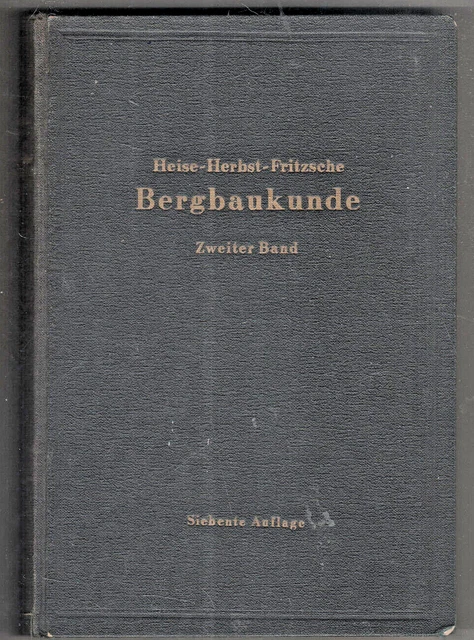 BERGBAUKUNDE STEINKOHLEBERGBAU HELMUT Fritzsche EUR 9,99 - PicClick DE