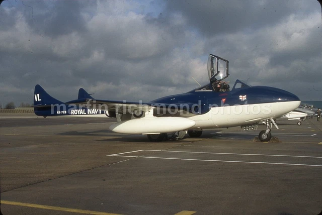 ROYAL NAVY DE Havilland Sea Venom XG775 1995 Jessop 35mm Slide, HE881 £ ...