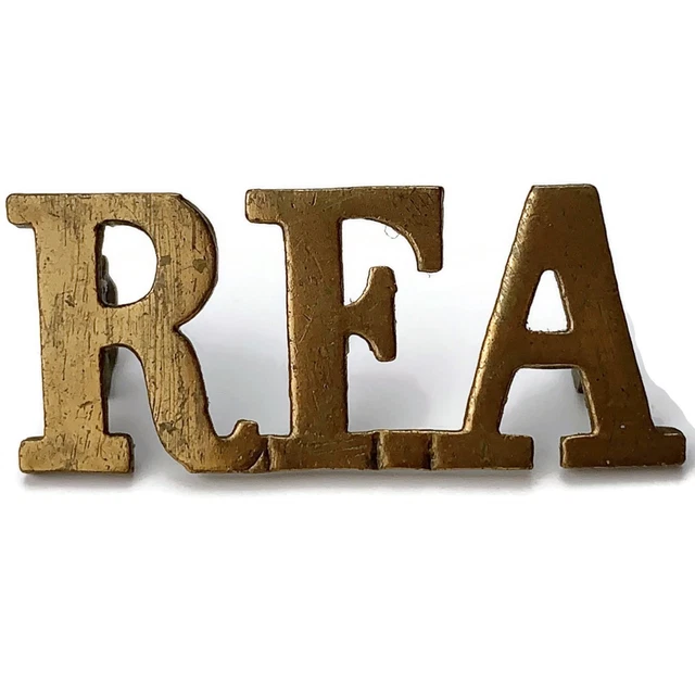 ORIGINAL WW1 ROYAL Field Artillery RFA Shoulder Title Badge £10.99 ...