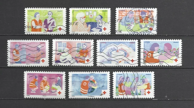 FRANCE 2025 SÉRIE complète CROIX ROUGE EUR 5,00 - PicClick FR