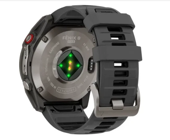 SMARTWATCH GARMIN UOMO Fenix 8 Pro Amoled Sapphire Titanium Black (51 ...