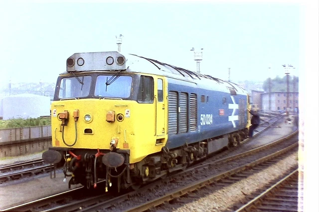35MM RAILWAY COLOUR Negative Class 50 024 at Bristol £1.75 - PicClick UK