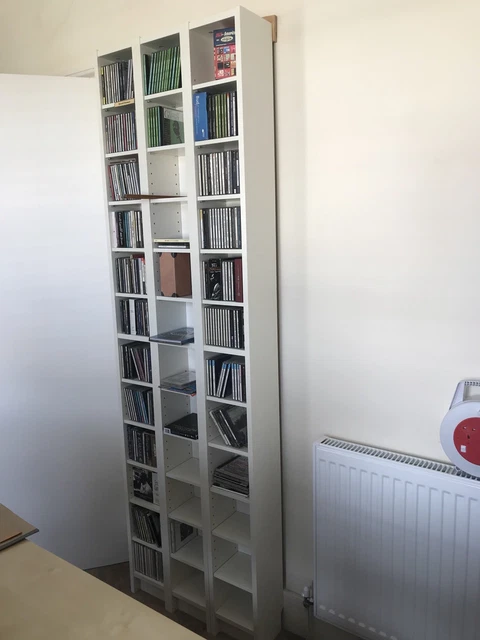 IKEA GNEDBY SHELVING Unit, Storage Rack CD DVD £10.00 - PicClick UK