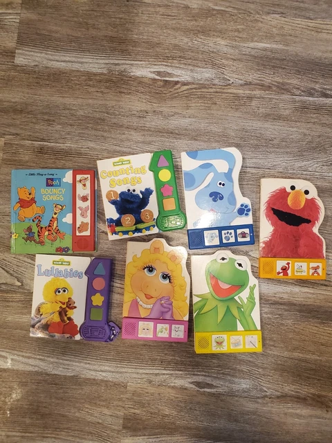 MUPPETS MISS PIGGY Sound Book 1995 Nate Butler Kermit Blues elmo pooh ...