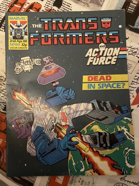 THE TRANSFORMERS AND Action Force (G I Joe) by Marvel Comics UK issue No #159 £1.50 - PicClick UK
