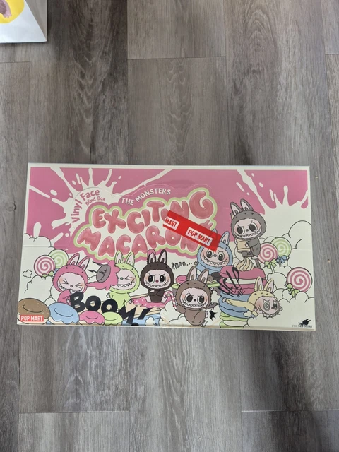 GENUINE POPMART LABUBU The Monsters Exciting Macaron Full Set Box of 6 ...
