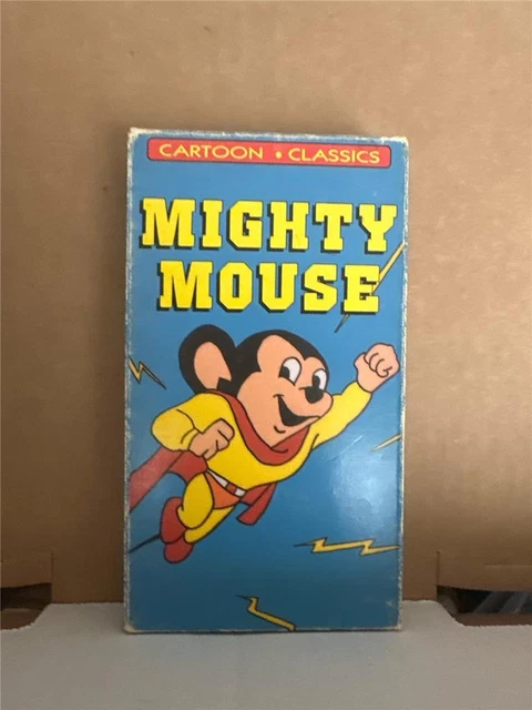 VHS MIGHTY MOUSE Cartoon Classics (VHS, 1990, New Age Video) £8.06 ...
