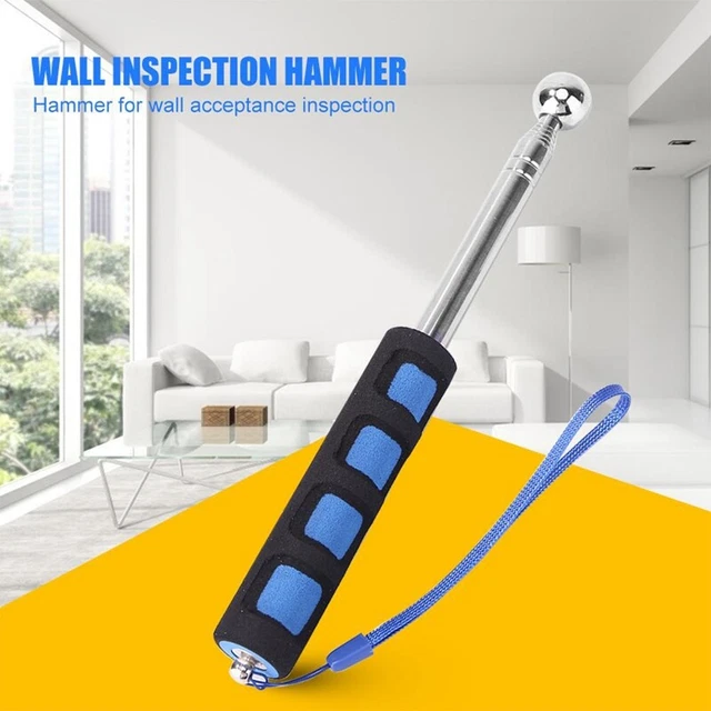 TELESCOPIC WALL CHECK Hammer Empty Drum Hammers Wall Floor Test Check ...