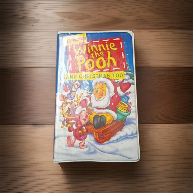 WINNIE THE POOH and Christmas Too (VHS, 1997) £4.79 - PicClick UK