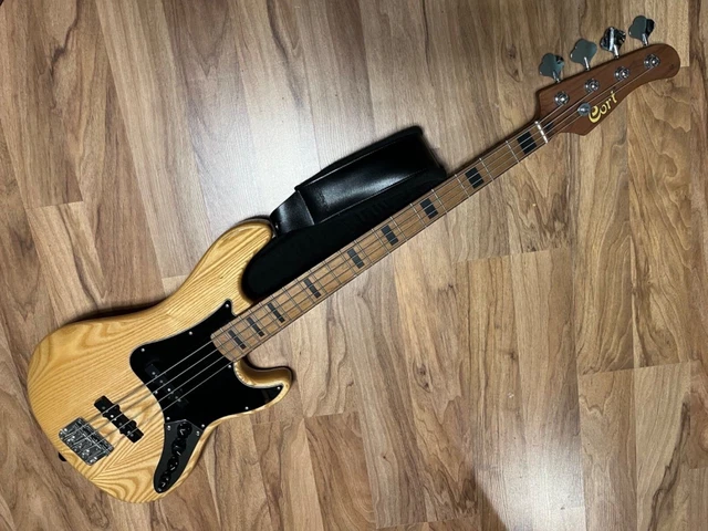CORT GB 64 JJ Jazz Bass Typ, aktiv/passiv mit Roasted Maple Hals ...