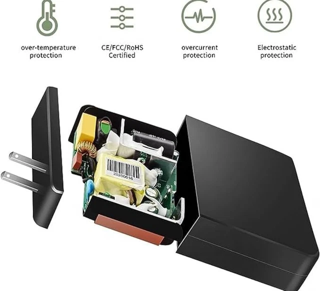 ADAPTATEUR 45W USB-C pour Dell XPS 13 9365 P71G chargeur Cordon d ...