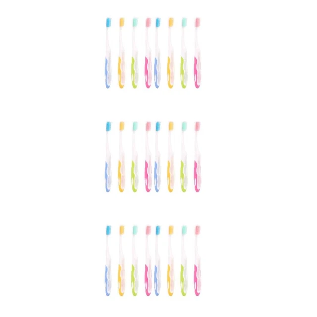 3 COUNT TOOTHBRUSH Soft Adult Foldable Gum Folding Travel Adults ...