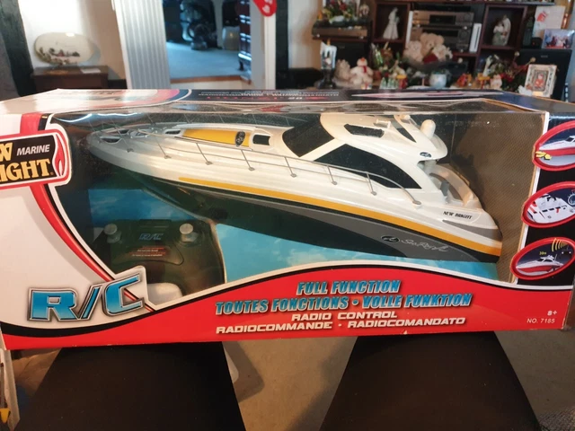 RADIO CONTROLLED BOAT, New Bright Marine, unused new item £40.00 ...