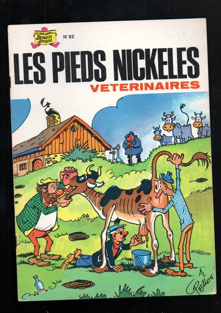 BD ANCIENNE DESSIN de pellos les pieds nickelés vétérinaire N 82 1981 EUR 4,00 - PicClick FR