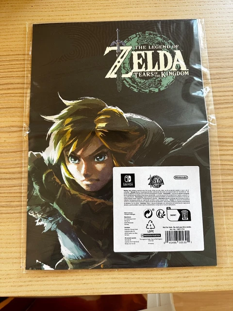 *A2 POSTER* LEGEND of Zelda Tears of the Kingdom (Switch) PRE ORDER ...