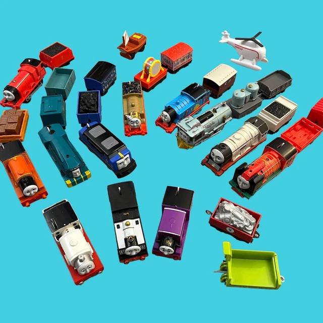 THOMAS THE TANK Engine Trackmaster Motorized Train Bundle x 30 Items ...