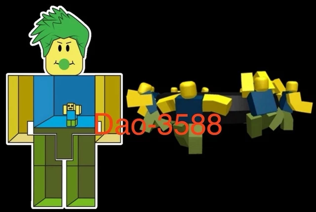 ROBLOX CELEBRITY SERIES 2 - The Noob Within & Crown Of Noobs Virtual ...