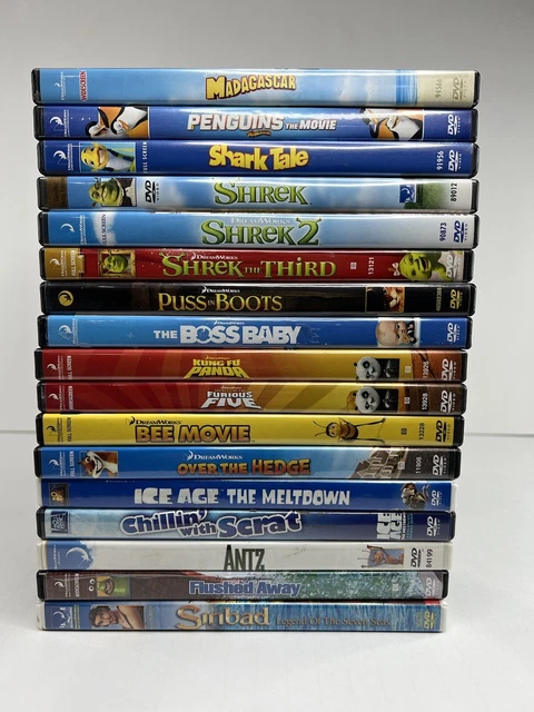 SHREK, SHREK 2 & Shrek The Third (DVD, DreamWorks, 3 Movie Lot) £5.48 ...