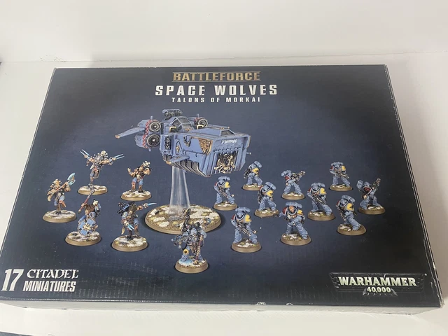 WARHAMMER 40K: BATTLEFORCE Space Wolves Talons of Morkai £80.00 ...