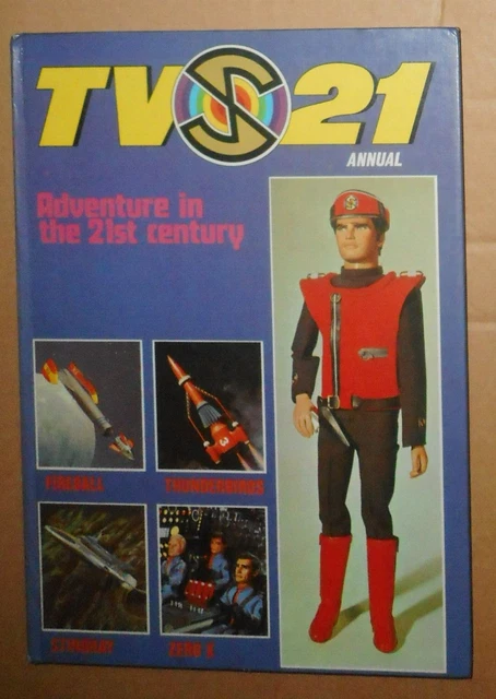 TV21 ANNUAL , 1969/1970, Thunderbirds, Fireball Xl5, Zero X , Munsters ...