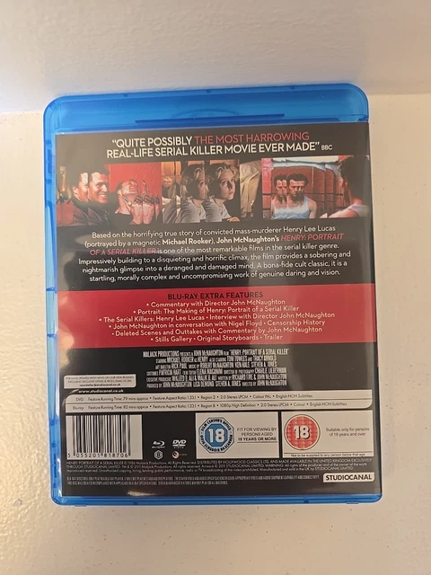 HENRY PORTRAIT OF A Serial Killer (Blu-Ray+Dvd) EUR 20,00 - PicClick IT