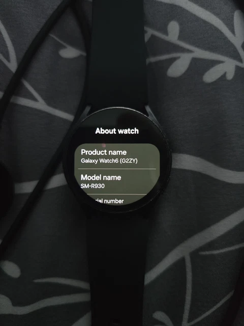 SAMSUNG GALAXY WATCH 6 40mm - SM-R930 Smartwatch - Black Fast Charge 99p Start £4.20 - PicClick UK