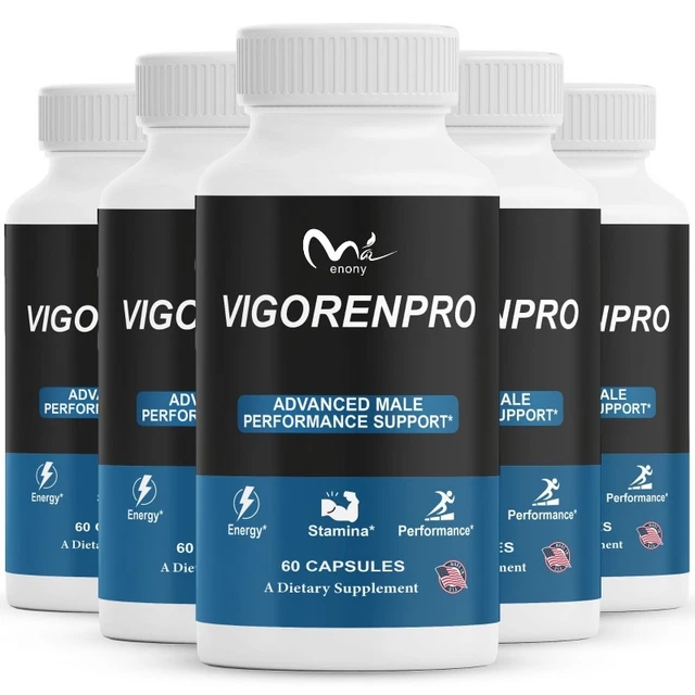 VIGOREN PRO CAPSULES, Advanced Formula for Men, Male Health Support - 5 ...