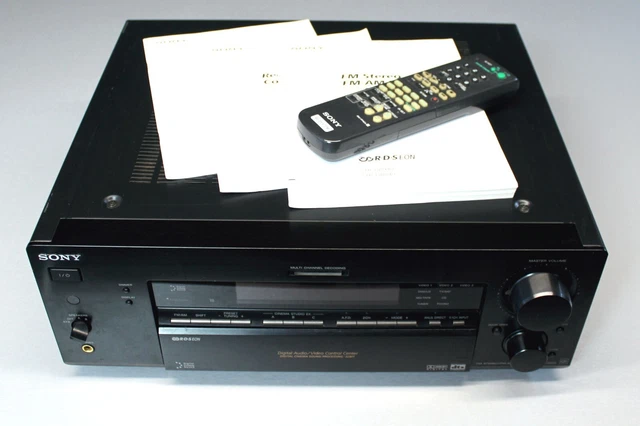 SONY STR-DB840 5.1 Stereo AV-Receiver HiFi FM Verstärker schwarz ...