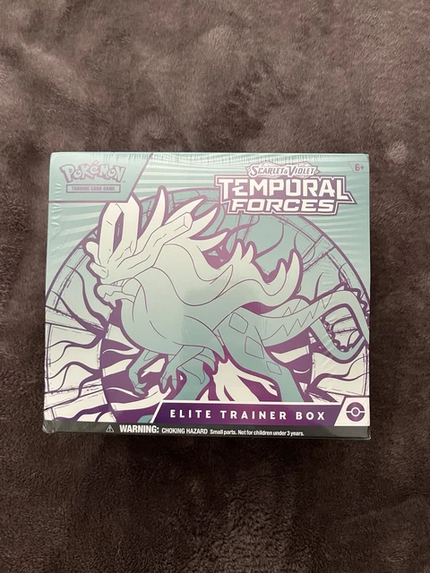 POKÉMON TCG: TEMPORAL Forces Elite Trainer Box ETB WALKING WAKE ...