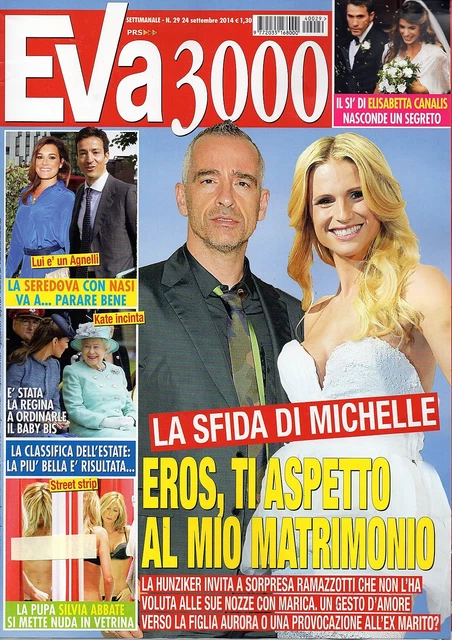 EVA.MICHELLE HUNZIKER & Eros Ramazzotti,Elisabetta Canalis,Sphia Loren ...