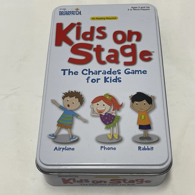 KIDS ON STAGE The Charades Game For Kids VTG 1998 University Games Rare ...