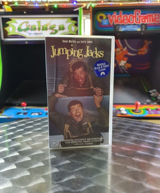 JUMPING JACKS - Dean Martin, Jerry Lewis - VHS Movie - Video Tape £4.93 - PicClick UK