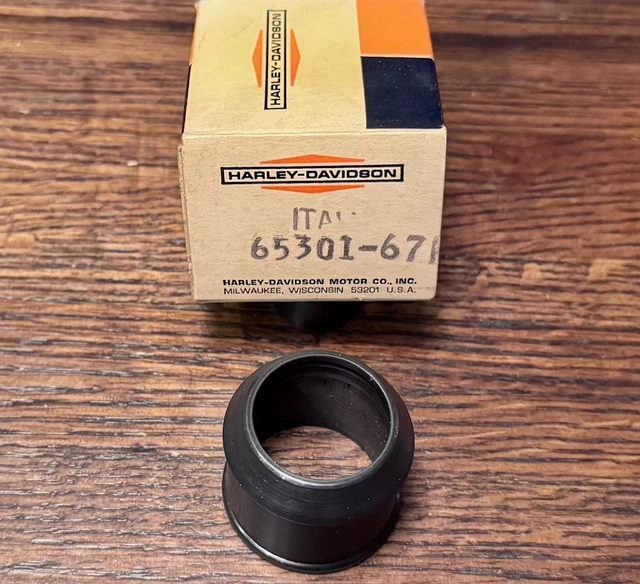 HARLEY AERMACCHI M65 X90 Shortster Exhaust Pipe Rubber Coupling Sleeve ...