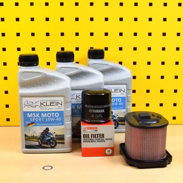 YAMAHA YZF R7 Oelwechselset Original Filtre à Huile Air Msk Moto 10w40 Kit EUR 94,26 - PicClick FR
