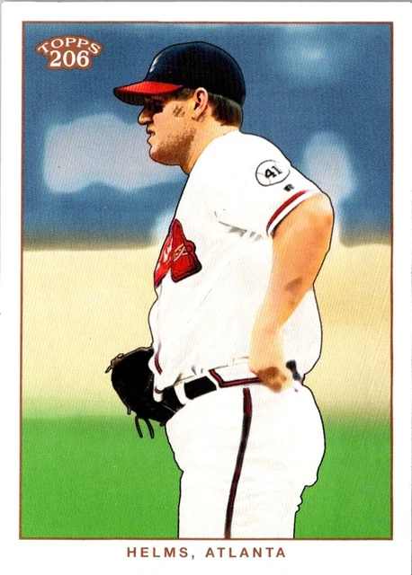 CARTE DE BASEBALL 2002 Topps 206 Wes Helms #214 Atlanta Braves EUR 2,20 ...