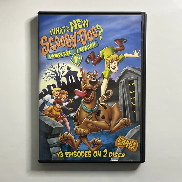 WHATS NEW SCOOBY-DOO? - Complete Season 1 (DVD, 2 Discs Set) Tested ...