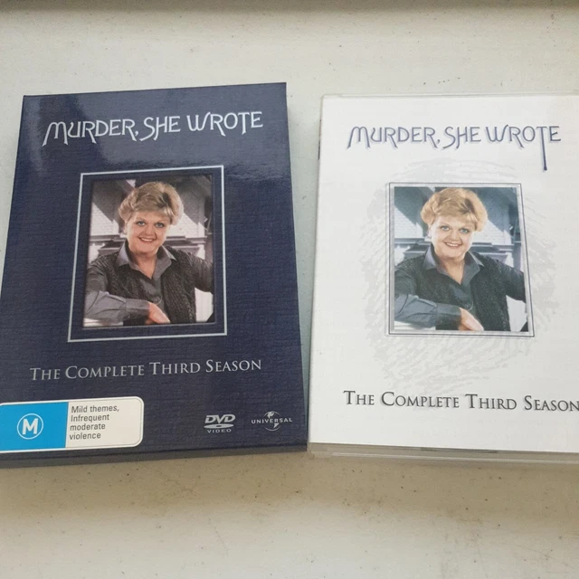 MURDER SHE WROTE Season 3 DVD Special Edition Box R4 FREE POST $34.95 ...