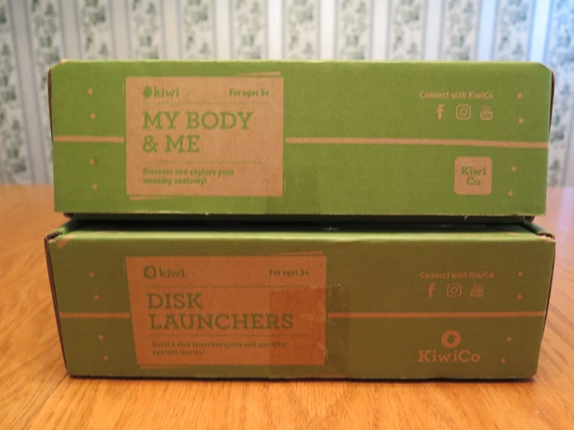 KIWI CO MY BODY & ME and DISK LAUNCHERS Educational Stem Kit Homeschool ...