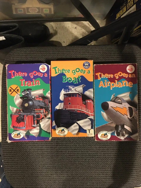 LOT DE VRAIES roues Kidvision avec Dave Hood VHS 1994 trains camion de ...