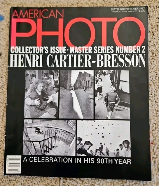 AMERICAN PHOTO MAGAZINE Collectors Issue Sept-Oct 1997 Henri Cartier ...