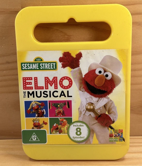 SESAME STREET ELMO THE MUSICAL Awesome Kids Adventure DVD Episodes (R4 ...
