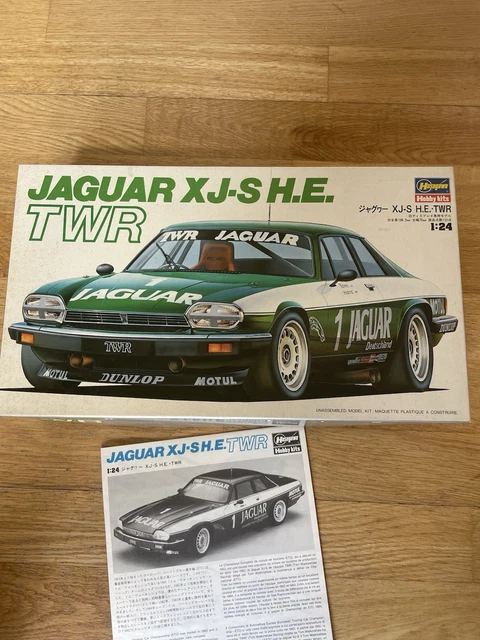1987 JAGUAR XJ-S H.E. TWR Model Kit Car 1:24 Hasegawa Japanese Vintage ...
