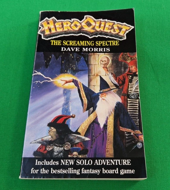 THE SCREAMING SPECTRE **VGC 1st/1st EDITION!** HeroQuest Dave Morris ...