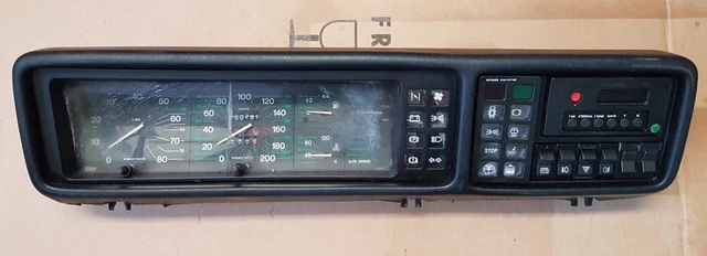 ALFA ROMEO ALFETTA 2000 berlina instrument quadrifoglio oro quadro ...