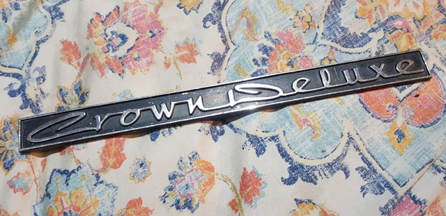 BADGE JDM TOYOTA crown deluxe teq rs30 rs40 rs20 rs50 rs60 rs70 rs80 ...